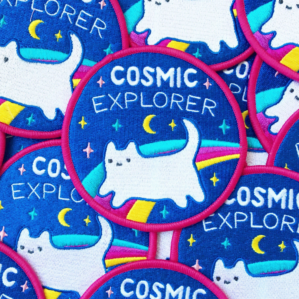 Cosmic Explorer Iron-on Patch – Sparkle Collective