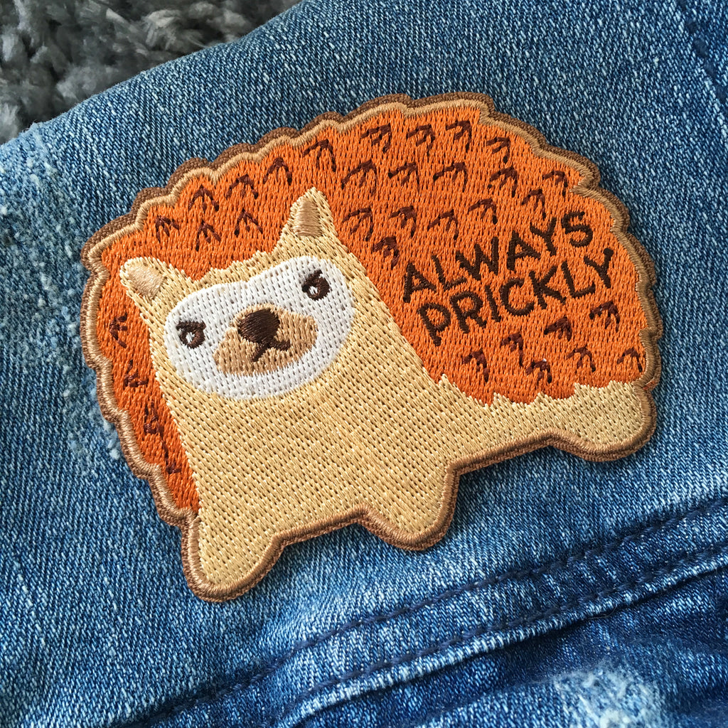 Always Prickly 3" Iron-on Patch – Sparkle Collective